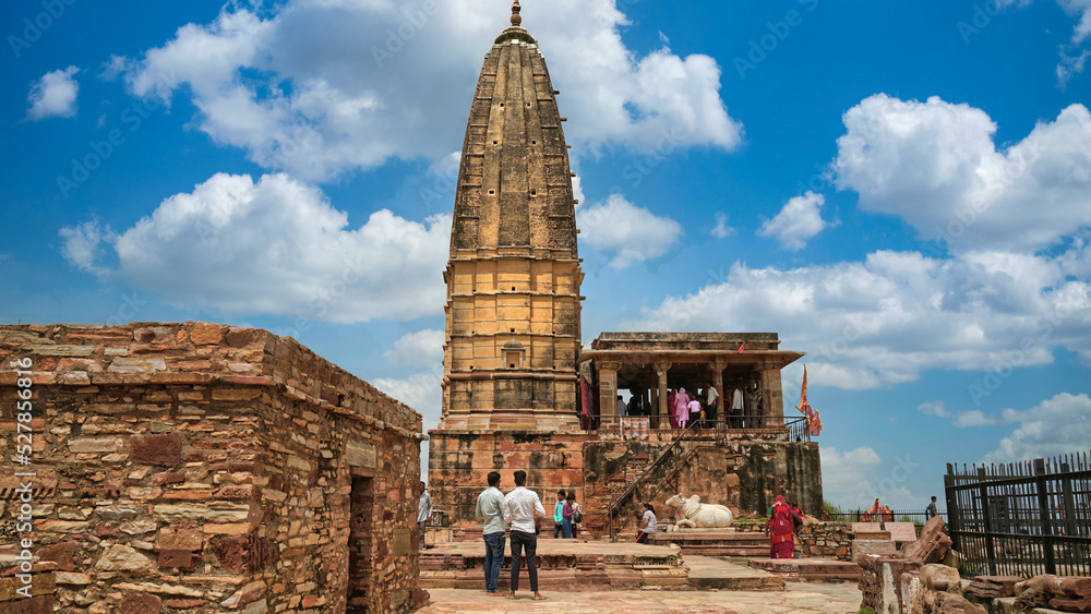 Sikar, Rajasthan, India - Sep 2022: Heritage Temple Harshnath Sikar ...