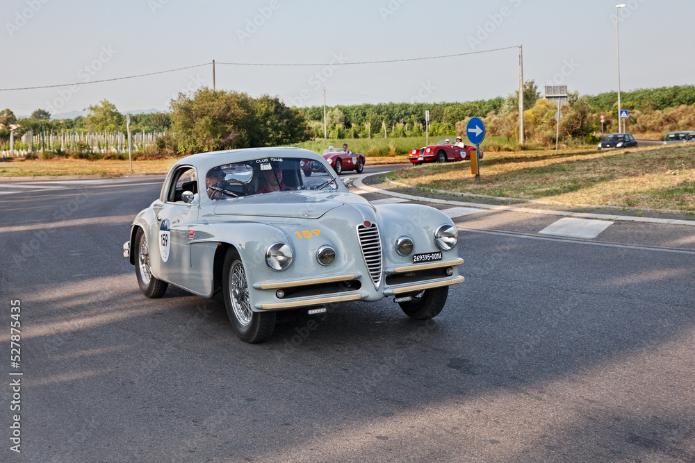 vintage Italian sports car Alfa Romeo 6C 2500 SS Coupe Touring (1949 ...