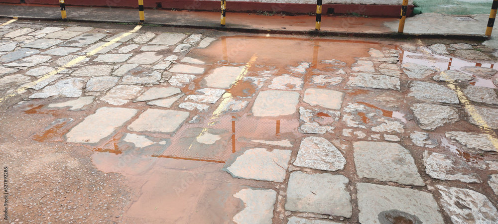 Texture floor path asphalt street parking background iron rock granite ...