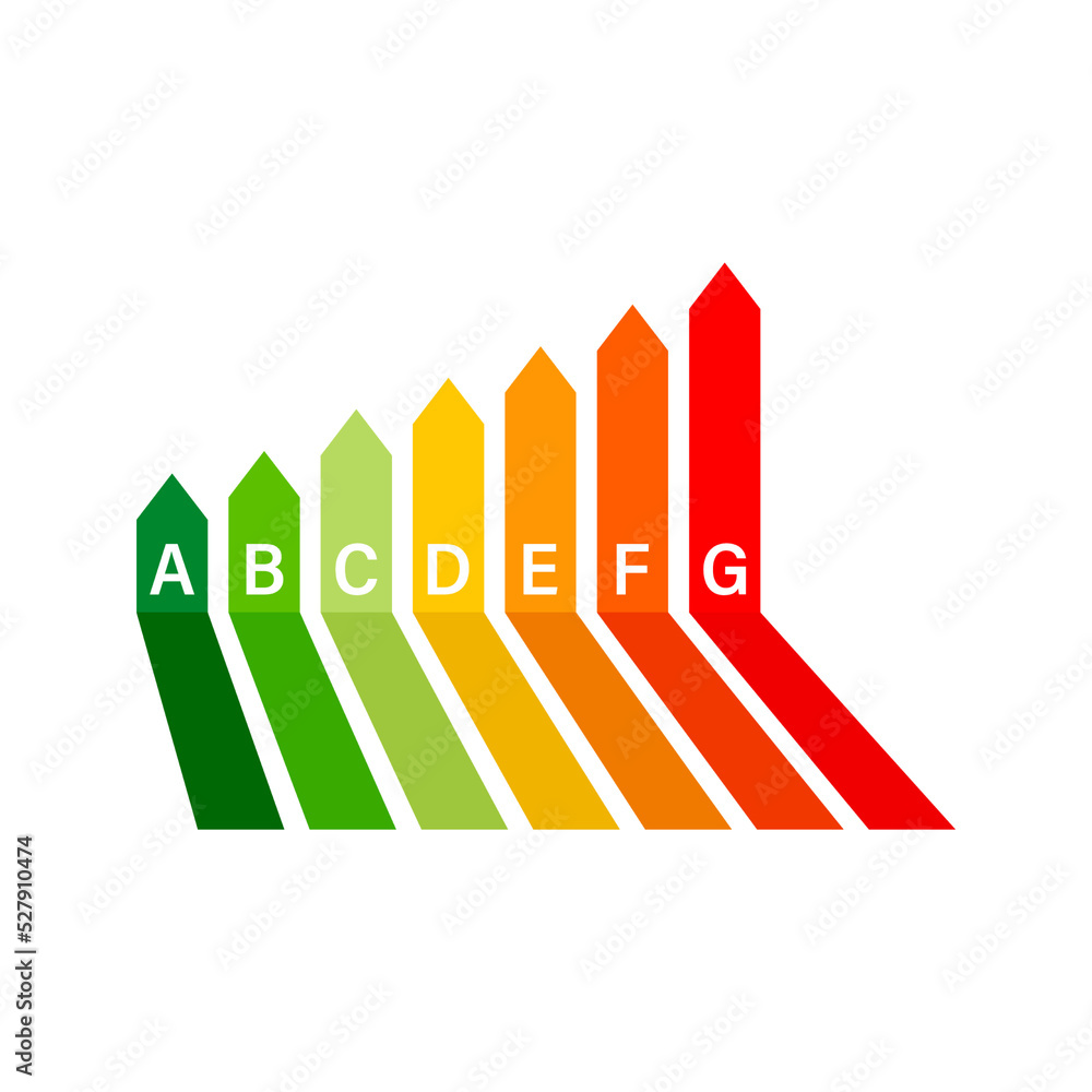 3d energy chart for concept design. 3d vector illustration. Chart ...