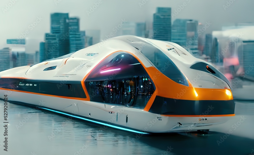 Futuristic Concept Train