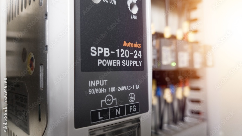 Electrical component industry of Autonics Power Supply control.The ...