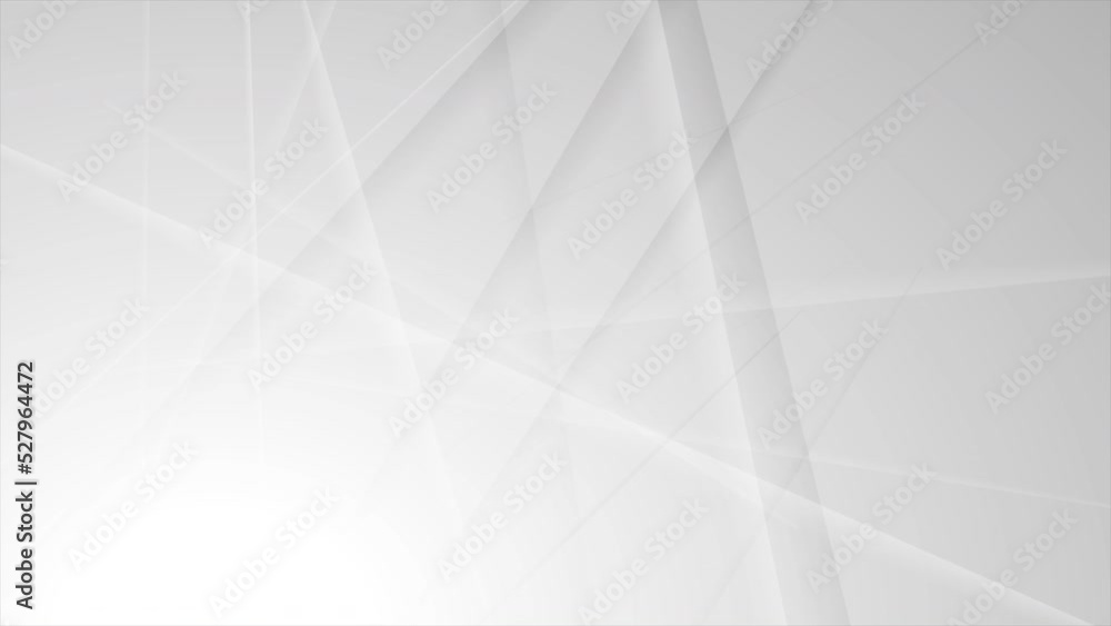 Grey glossy stripes abstract tech low poly background. Seamless looping ... Grey glossy stripes abstract tech low poly background. Seamless looping ...