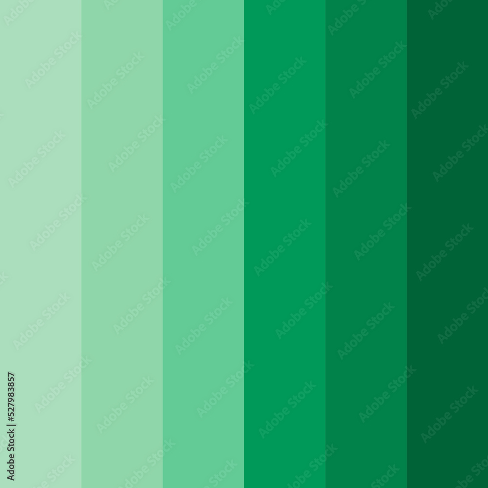 Green color palette Stock Illustration | Adobe Stock