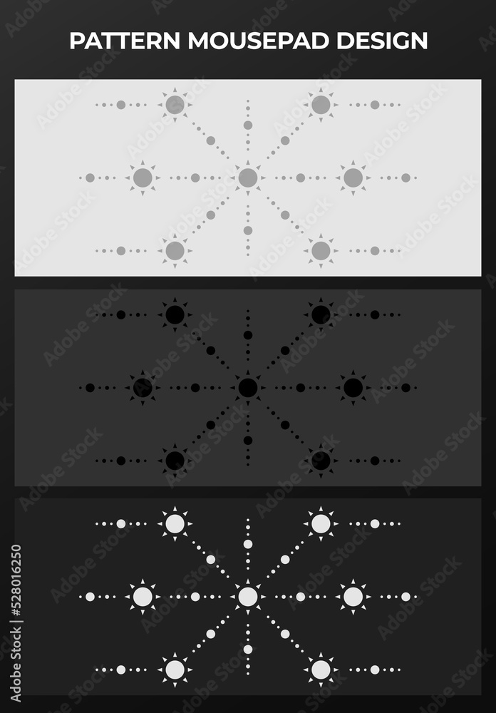 mouse pad design pattern, seamles pattern for mouse pad, star pattern ...