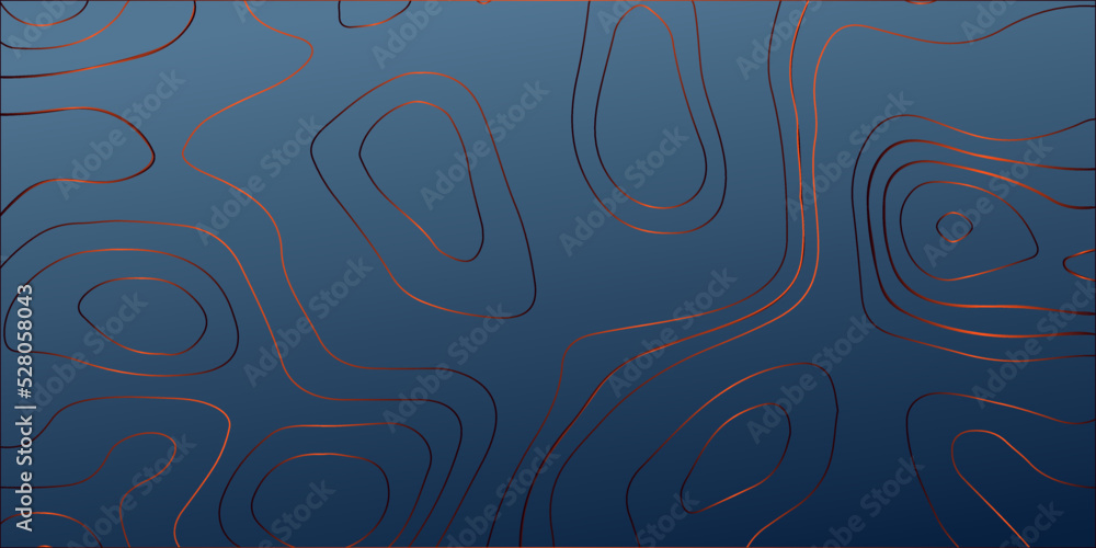 blue and silver abstract background Abstracts Topographic map and gold ...