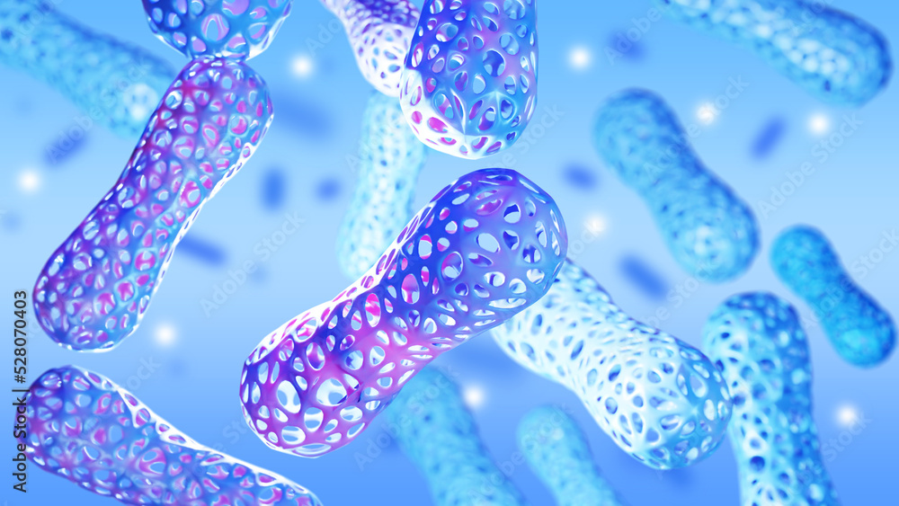 Microbiome organism. Beneficial bacteria. Probiotics in human immune ...