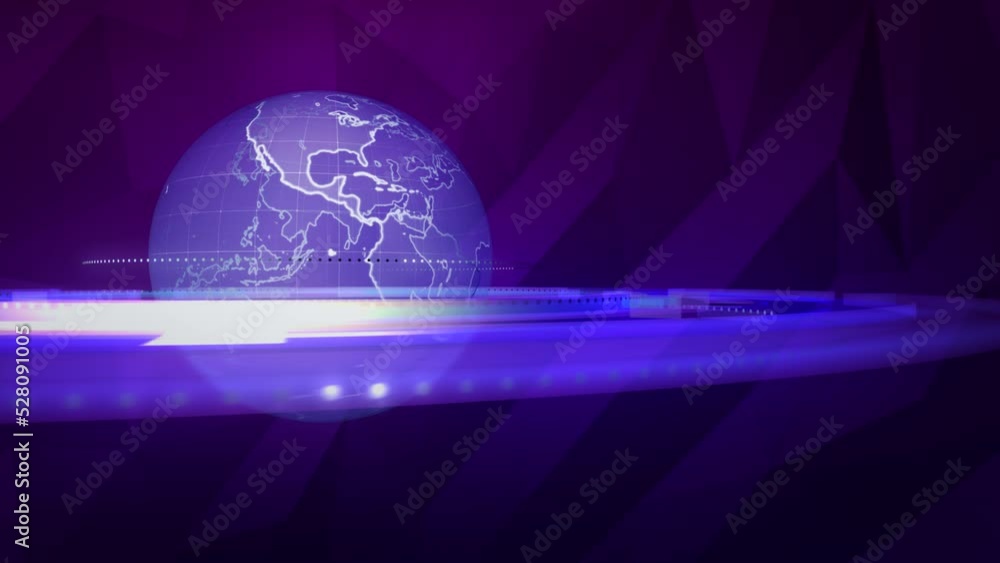 Breaking news, filler graphics backdrop. A 3D rendering template, ideal ...