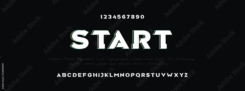 START Elegant alphabet letters font and number. Classic Lettering ...