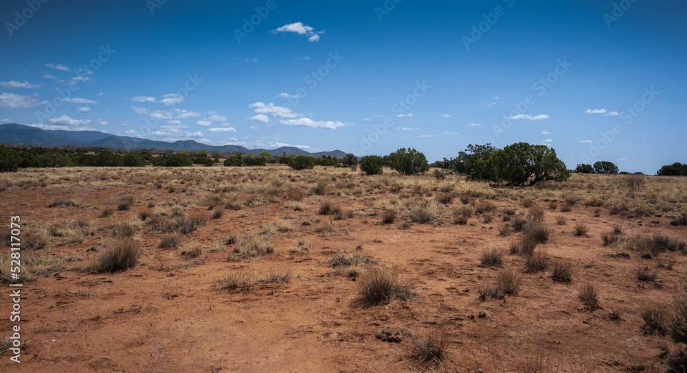 New Mexican Desert Landscape Stock Photo | Adobe Stock