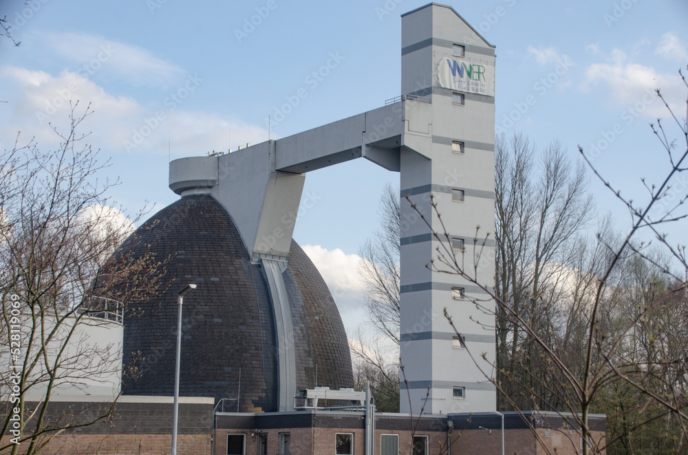 achen January 2022: The Eilendorf sewage treatment plant is in Aachen ...