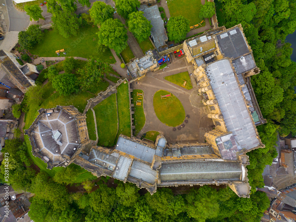 Durham Castle is a Norman style castle in the historic city center of ...