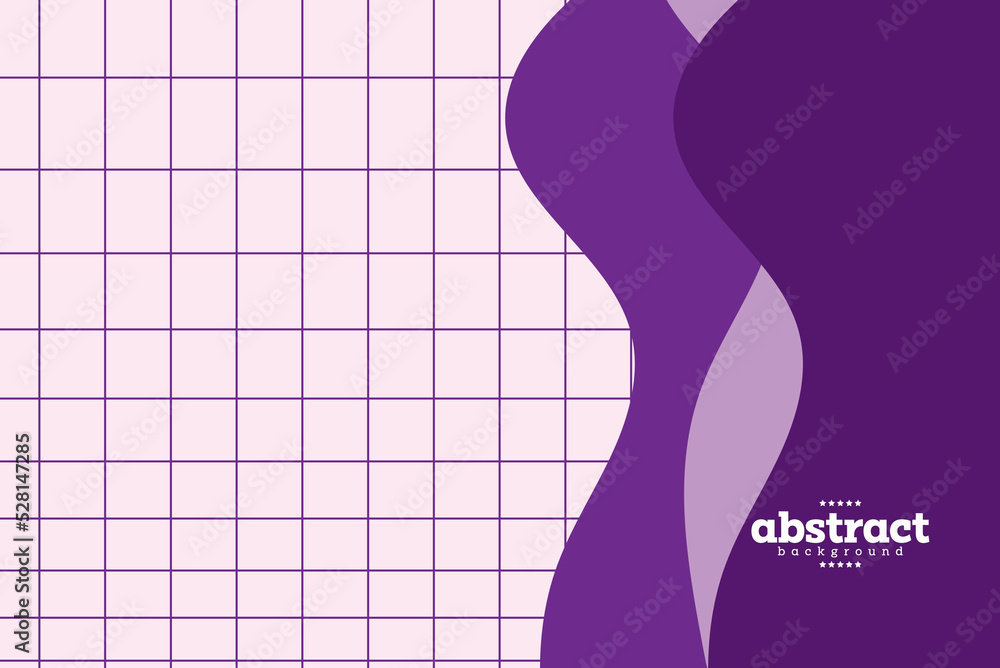 cyberpunk line grid with fluid curve shape in violet data-comunication ...