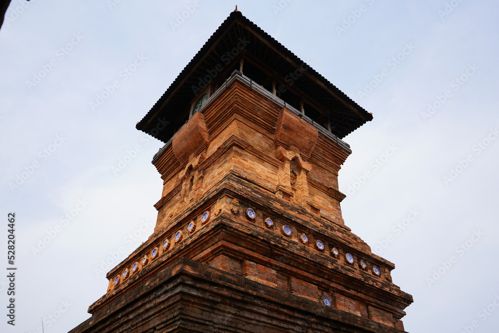 The name of the Menara Kudus Mosque. This mosque is a legacy of one of ...