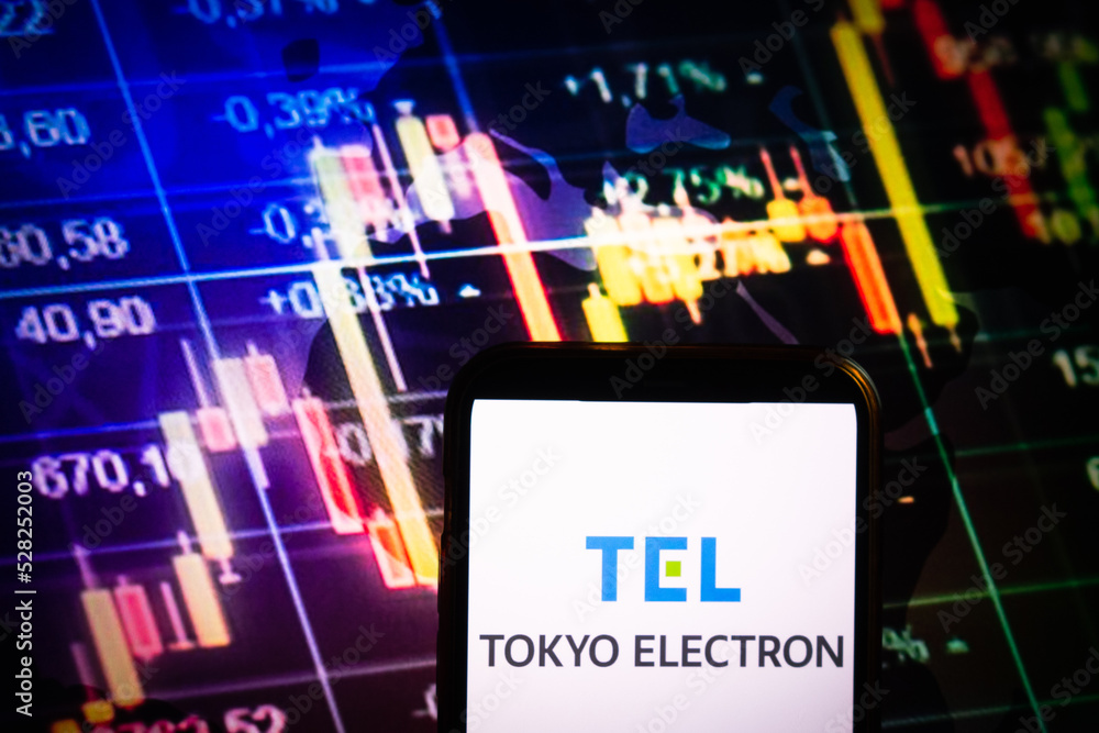 KONSKIE, POLAND - August 30, 2022: Smartphone displaying logo of Tokyo ...