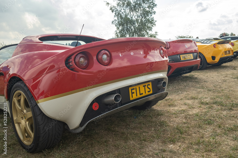 Old Buckenham, Norfolk, UK – September 03 2022. A classic Lotus Elise ...