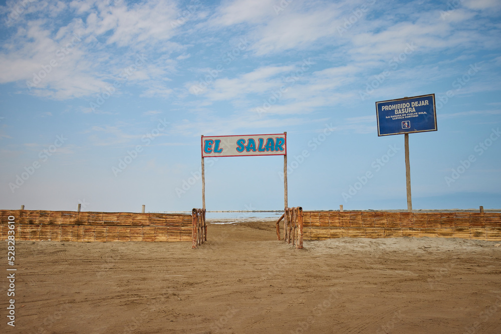 Salar de Negritos en Talara, Piura- Perú. Stock Photo | Adobe Stock