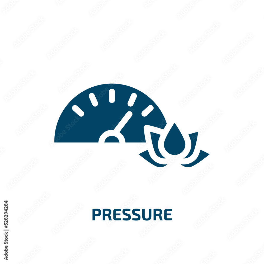 pressure vector icon. pressure, medical, hospital filled icons from ...