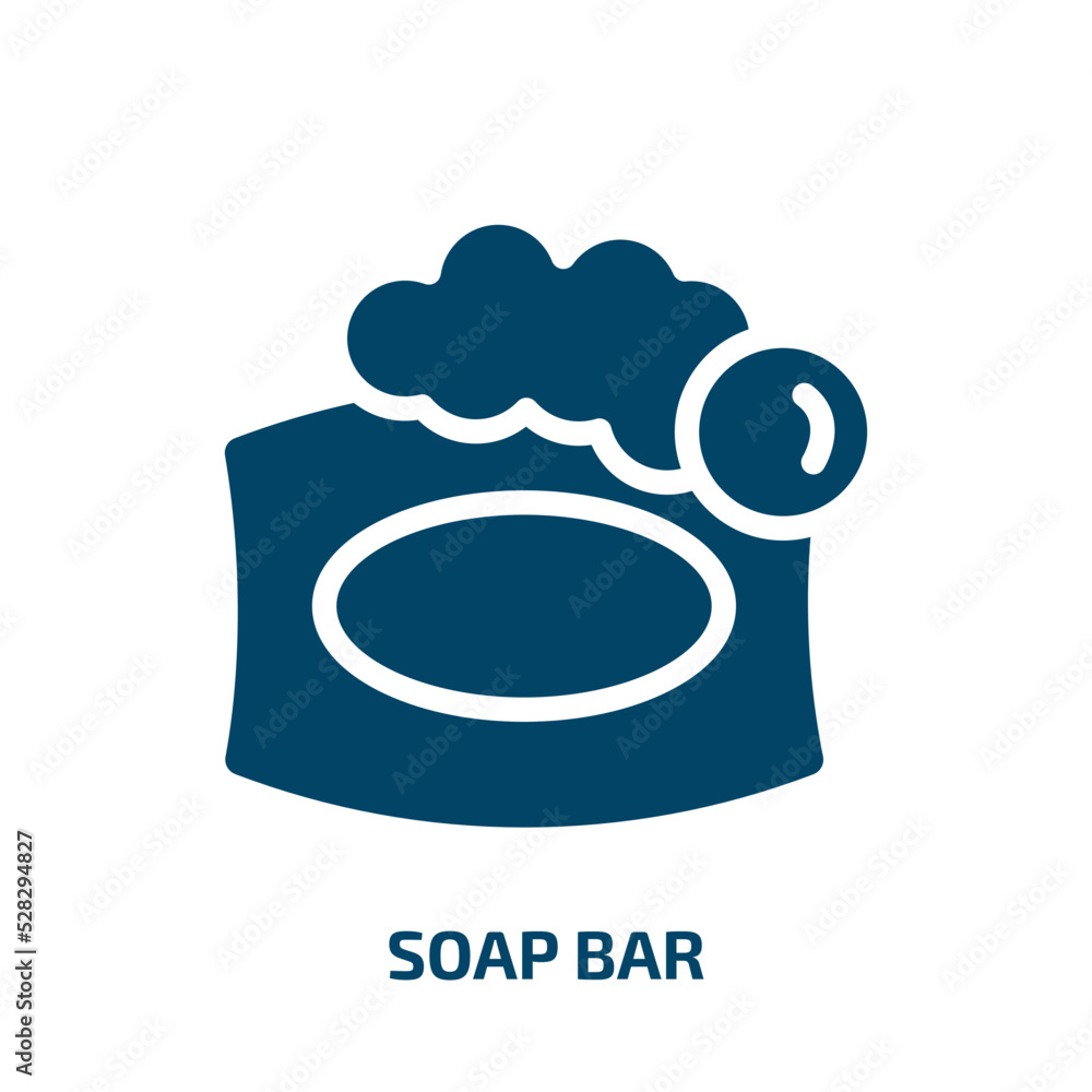 soap bar vector icon. soap bar, bar, soap filled icons from flat beauty ...