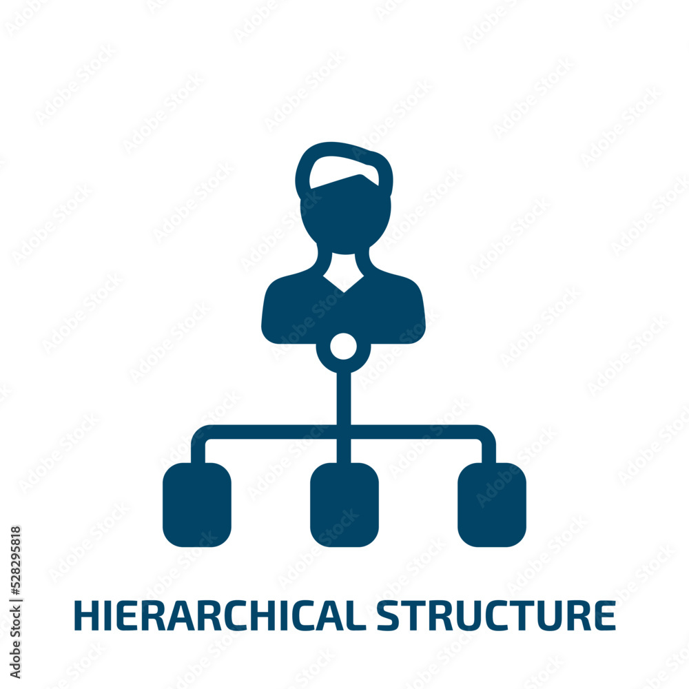 hierarchical structure vector icon. hierarchical structure, business ... hierarchical structure vector icon. hierarchical structure, business ...