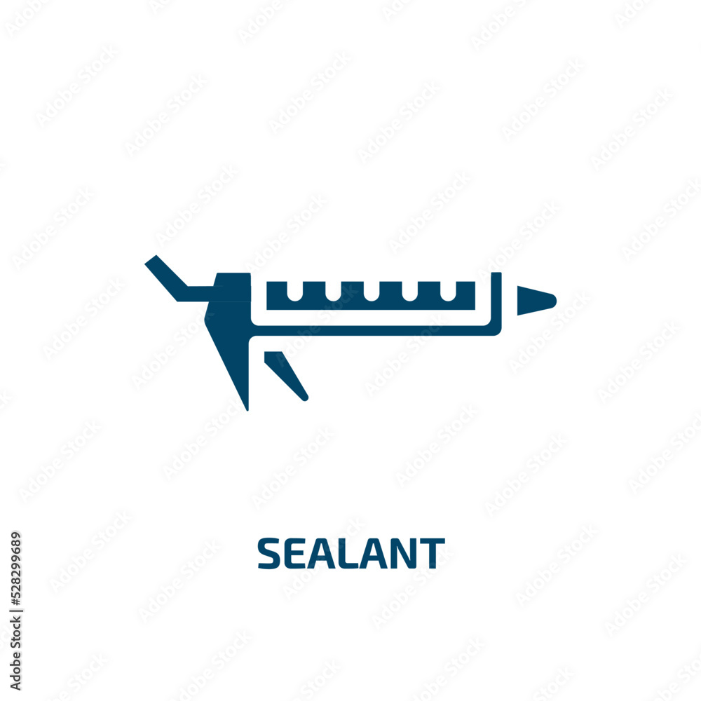 sealant vector icon. sealant, glue, adhesive filled icons from flat ...