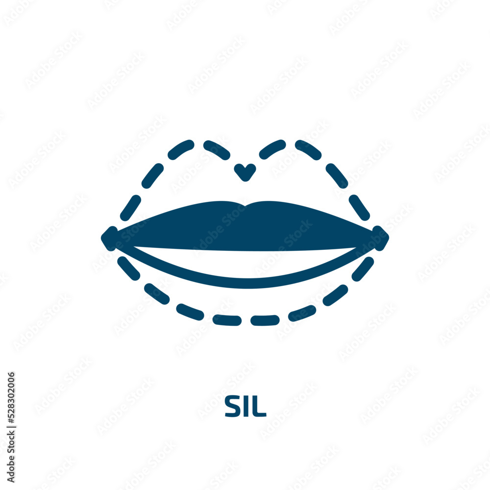 silicone vector icon. silicone, silicon, technology filled icons from ...