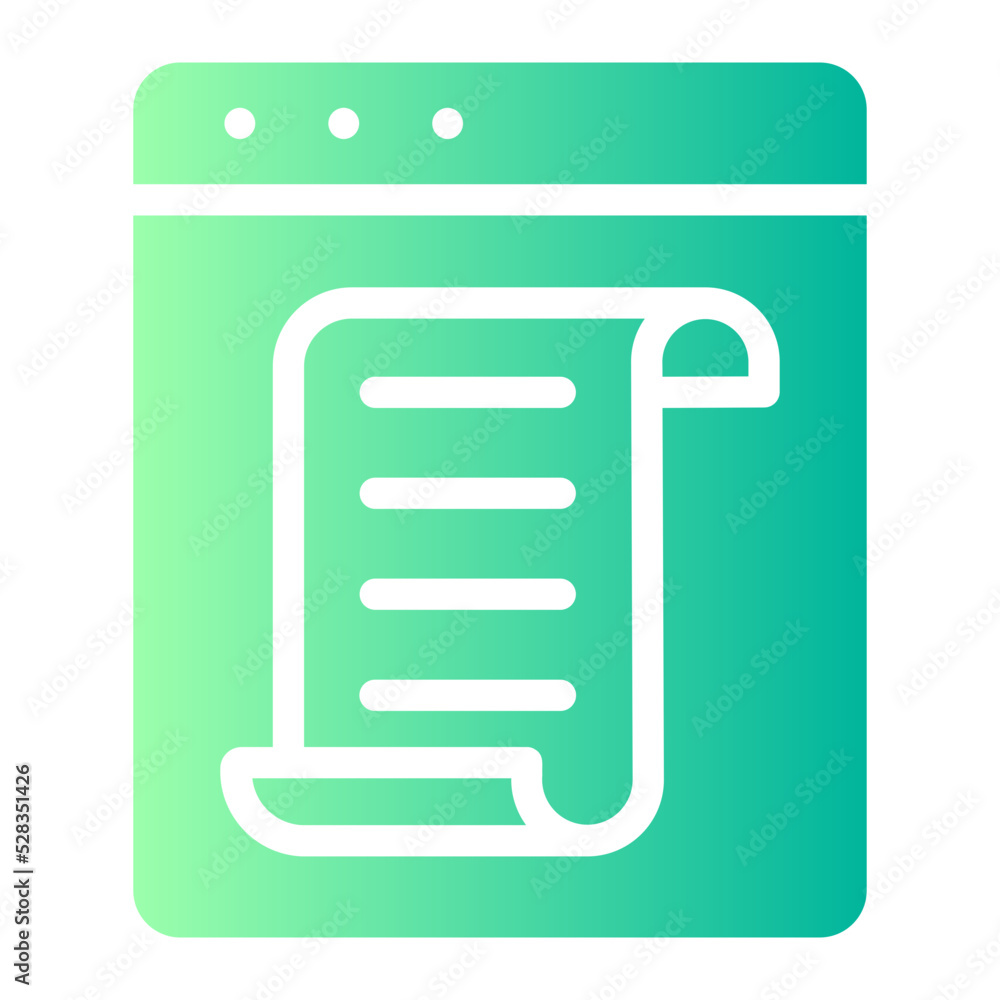 publication icon Stock Vector | Adobe Stock