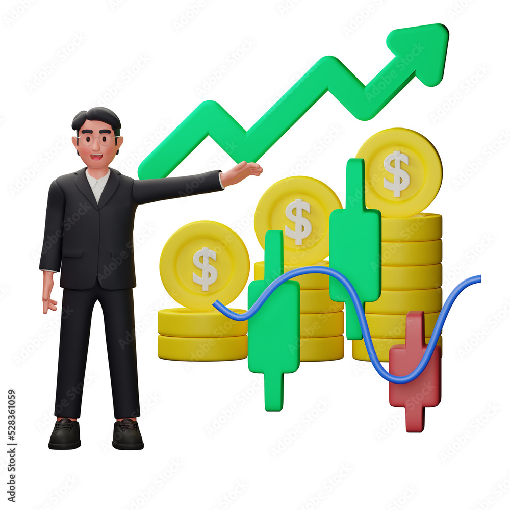 character review forex currency analisys chart icon Stock Illustration ...