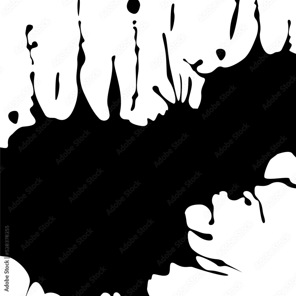 paint spray. paint splash. Ink drops and splashes. Blotter spots ...