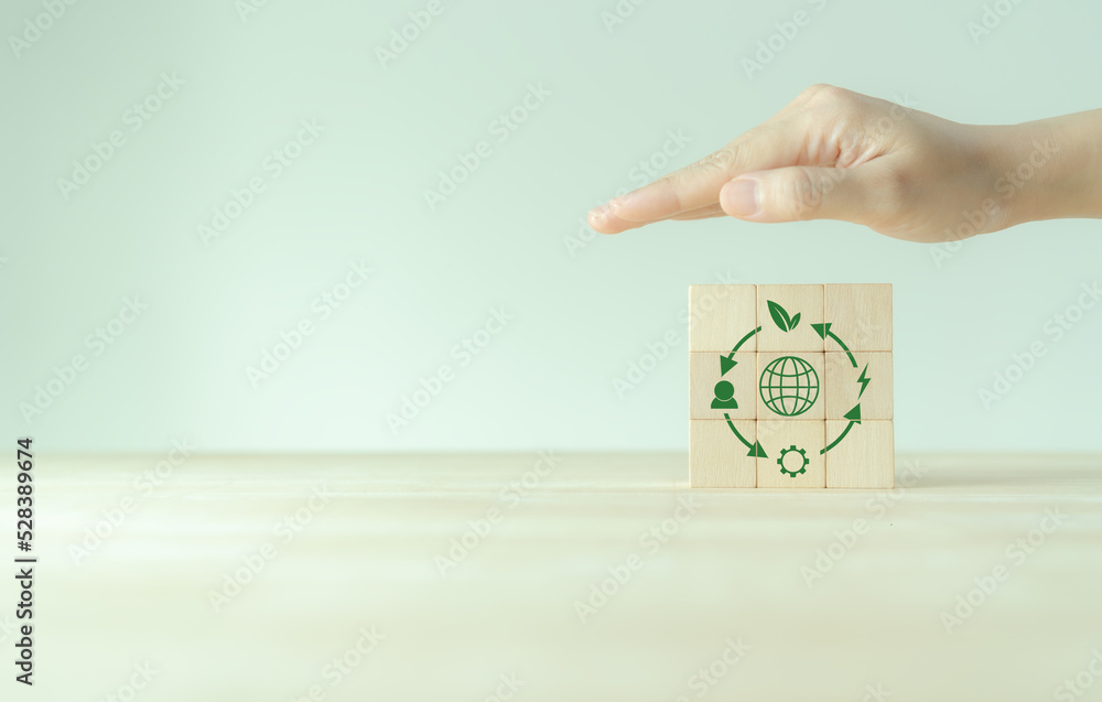 Circular economy concept. Sharing economy, recycle, sustainable ...