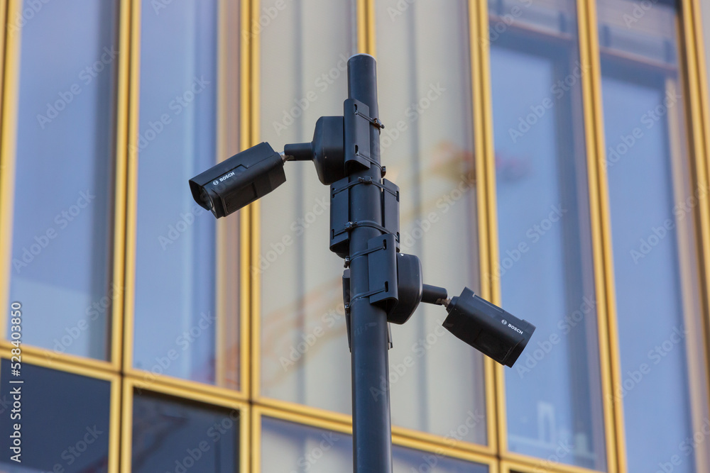Bosch surveillance cameras Stock Photo | Adobe Stock