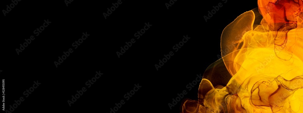 Orange abstract background, earth tones texture, marble design with ...