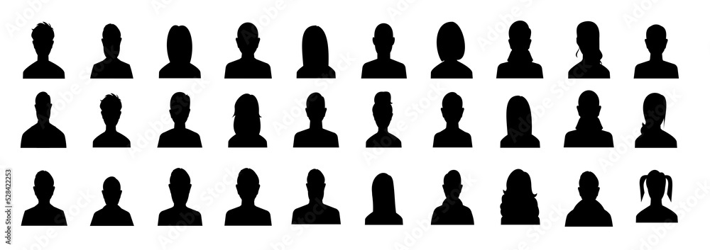 Vetor de User icon vector set. User profile login or access ...