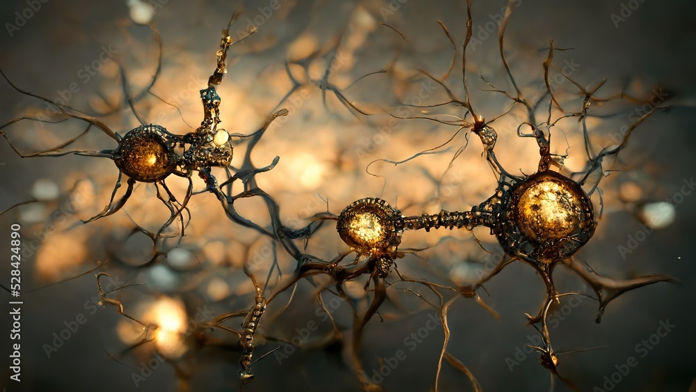 Glowing Neurons Transmitting Brain Waves Searching And Detecting Errors ... Glowing Neurons Transmitting Brain Waves Searching And Detecting Errors ...