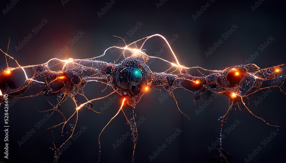 Digital Neural Network Restoring Brain Functions Machine Learning Deep Learn Futuristic New