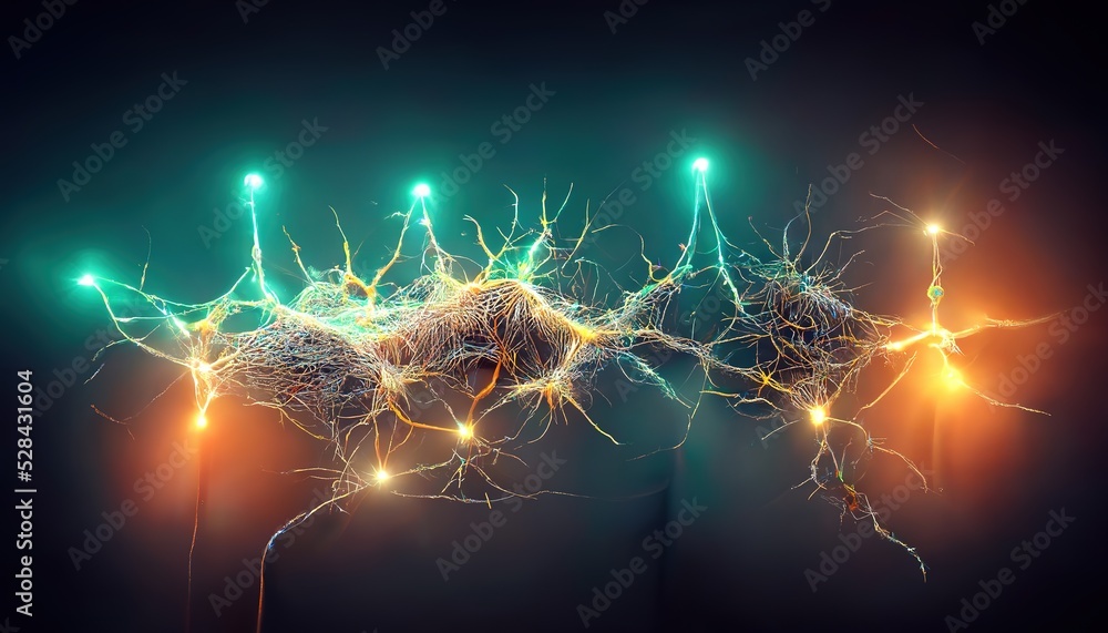 Artificial Brain Cells Transmitting Information Forming Human Nervous ...