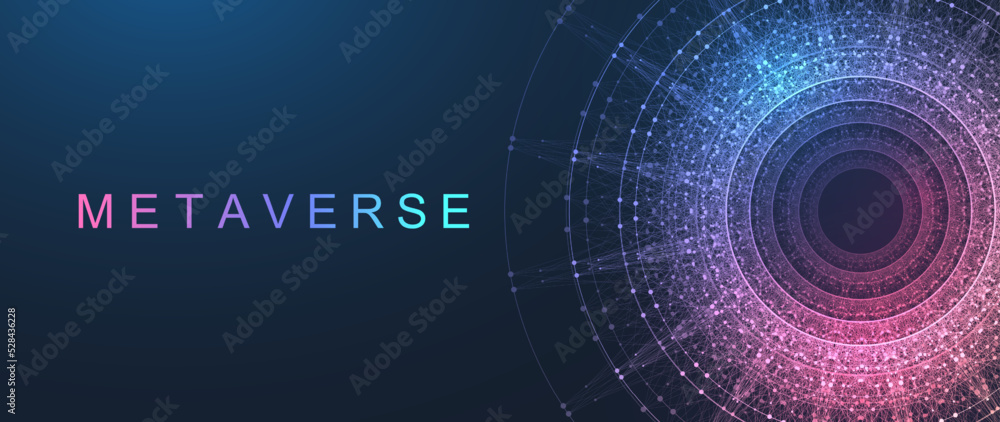 Virtual global internet connection metaverse with a new experience in ...