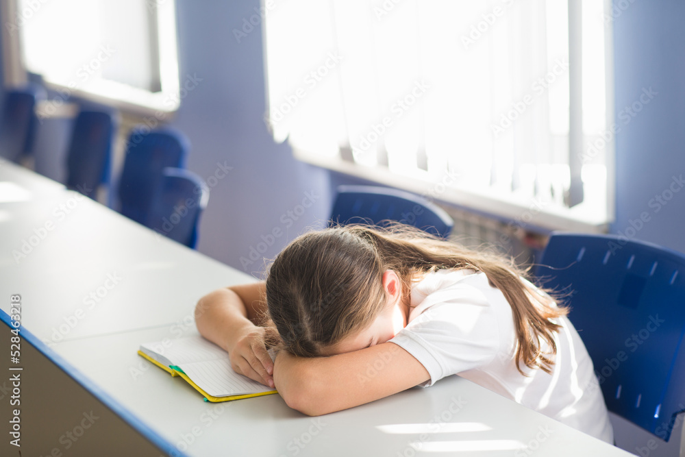Sad Child Student