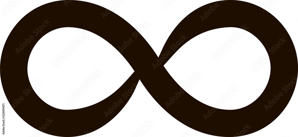 Infinity symbol Stock Illustration | Adobe Stock