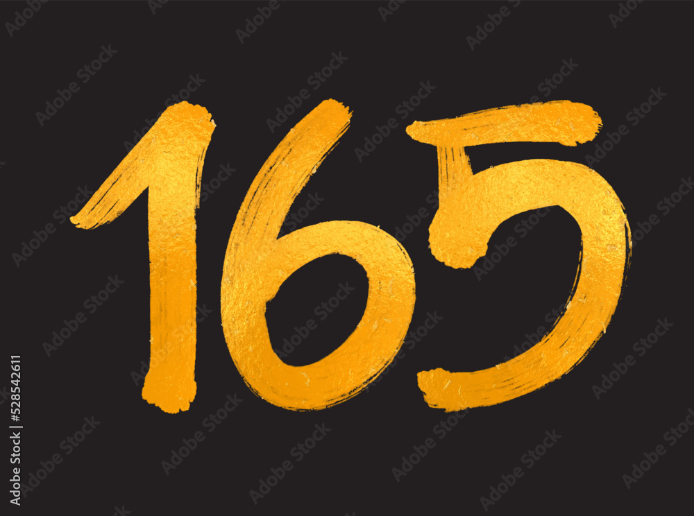 165 Number logo vector illustration, 165 Years Anniversary Celebration ... 165 Number logo vector illustration, 165 Years Anniversary Celebration ...