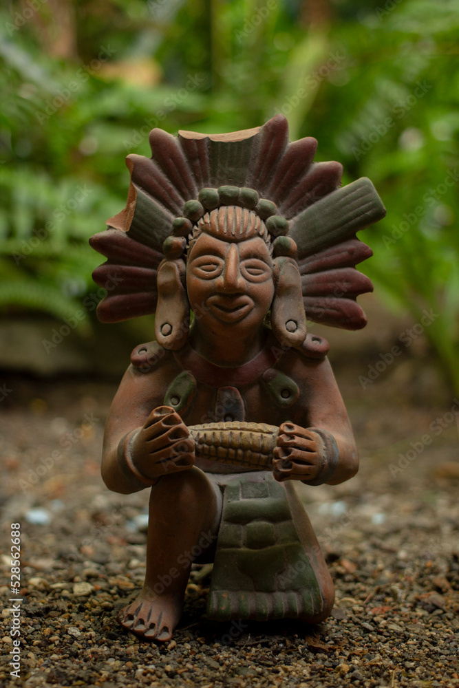 Figura prehispanica de barro tradicional mexicana historia culturas ...
