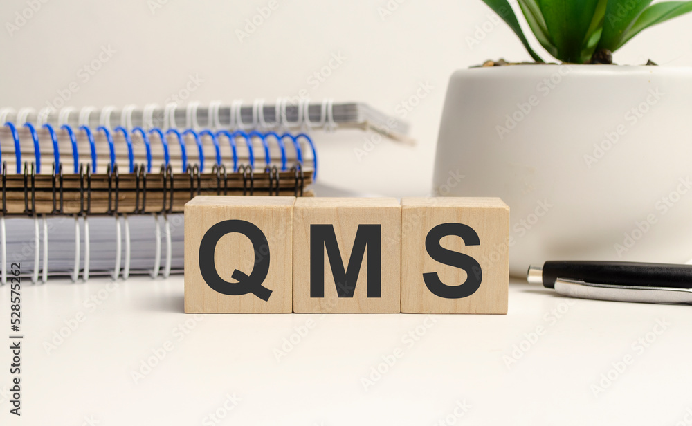 QMS, Quality management system concept. Formalized system for achieving ...