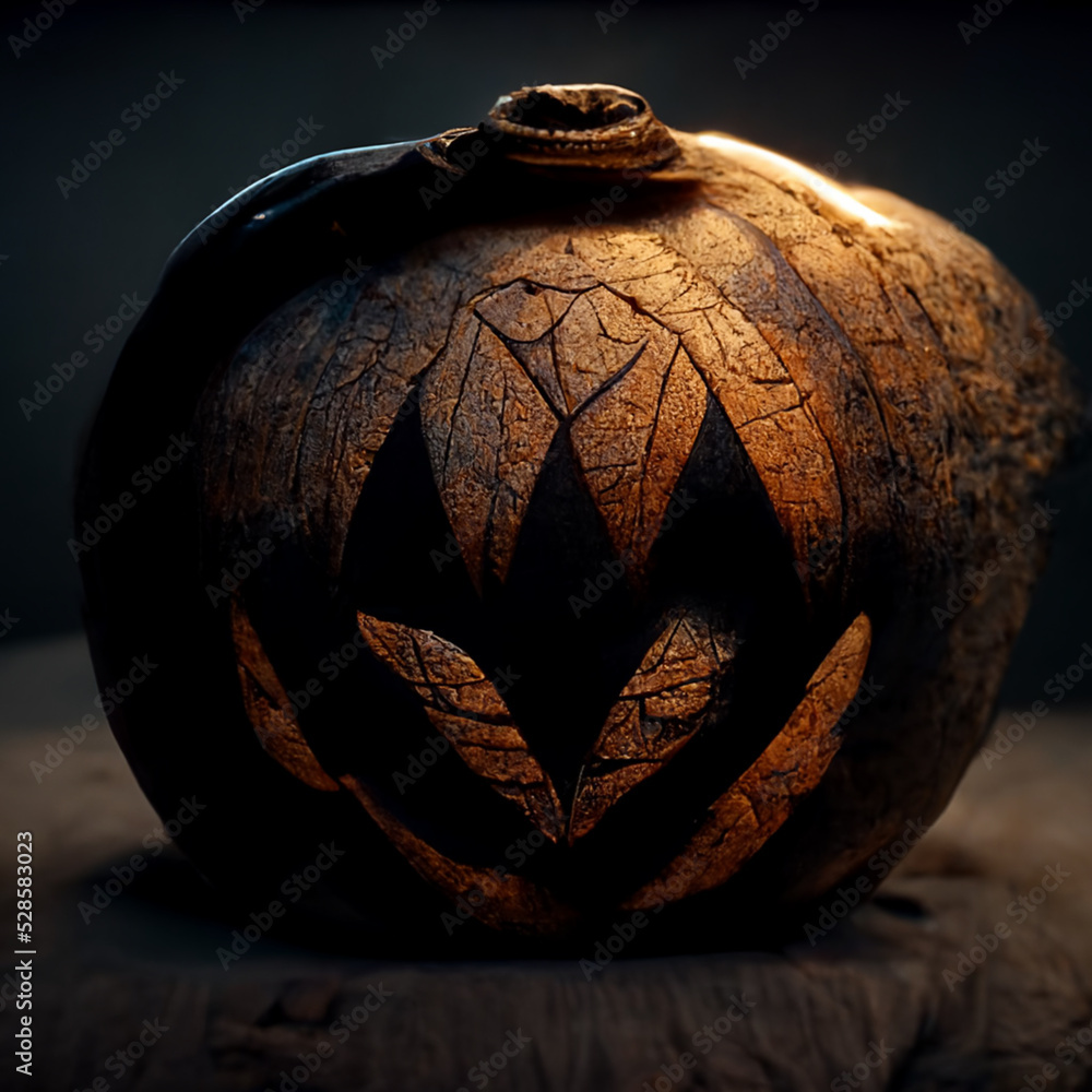 paranormal shapes made by creating deep slits on top of the huge ...