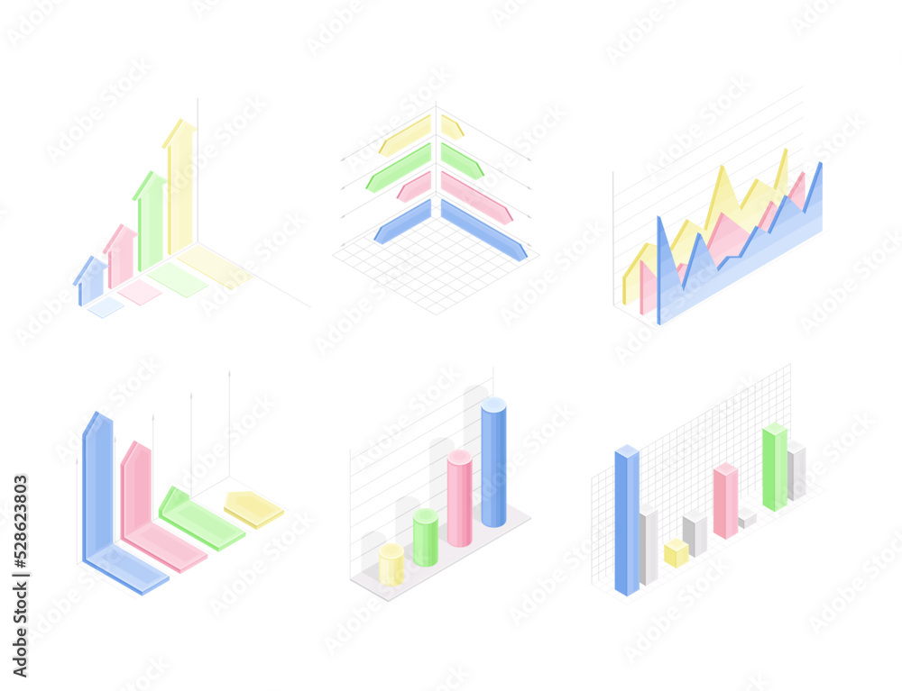 Isometric Infographic as Graphic Visual Representation of Information ...