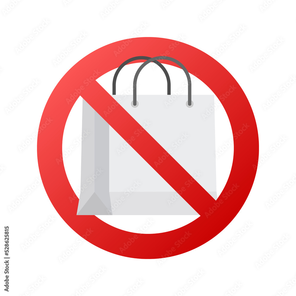 No shopping, great design for any purposes. Cartoon vector illustration ...