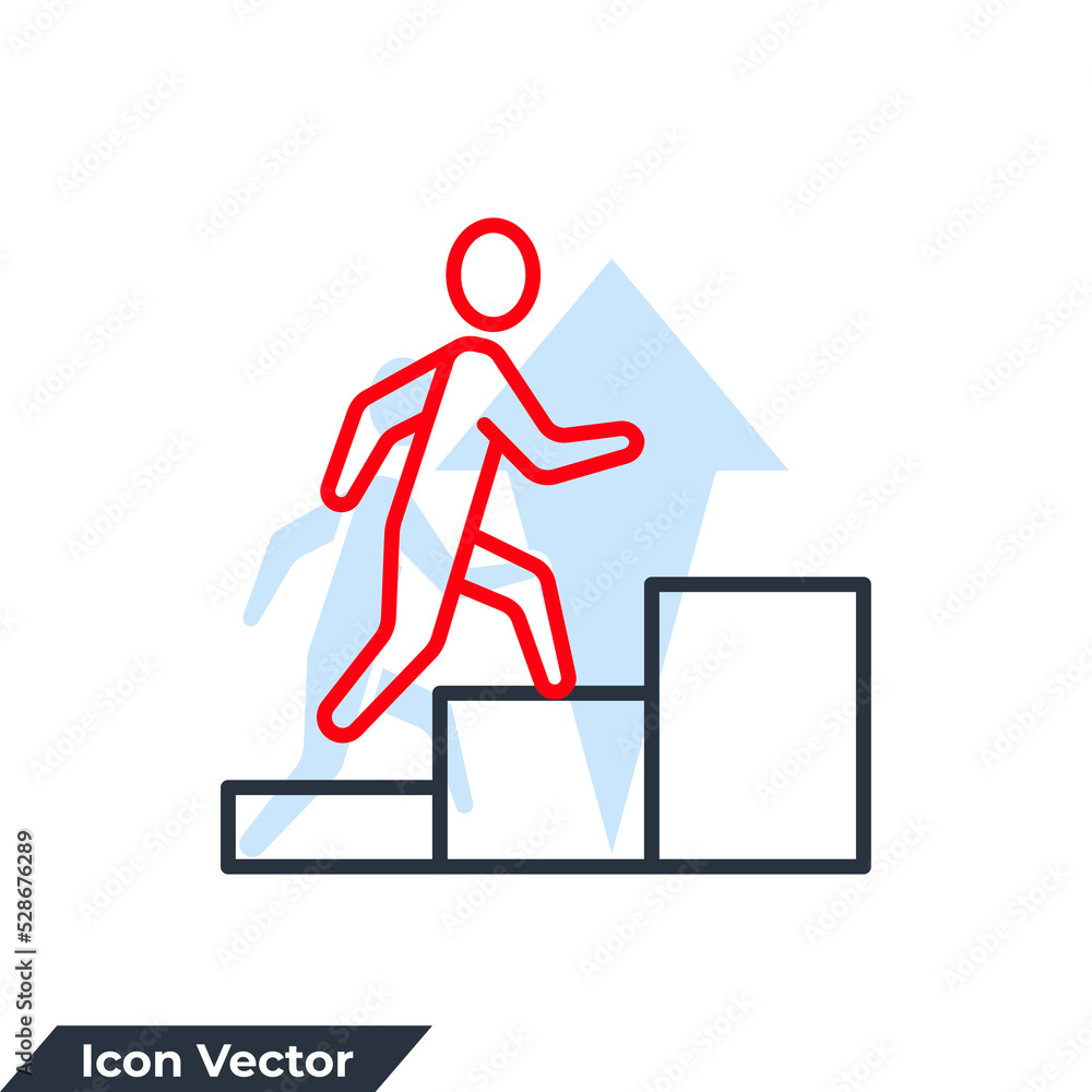 career icon logo vector illustration. career symbol template for ...