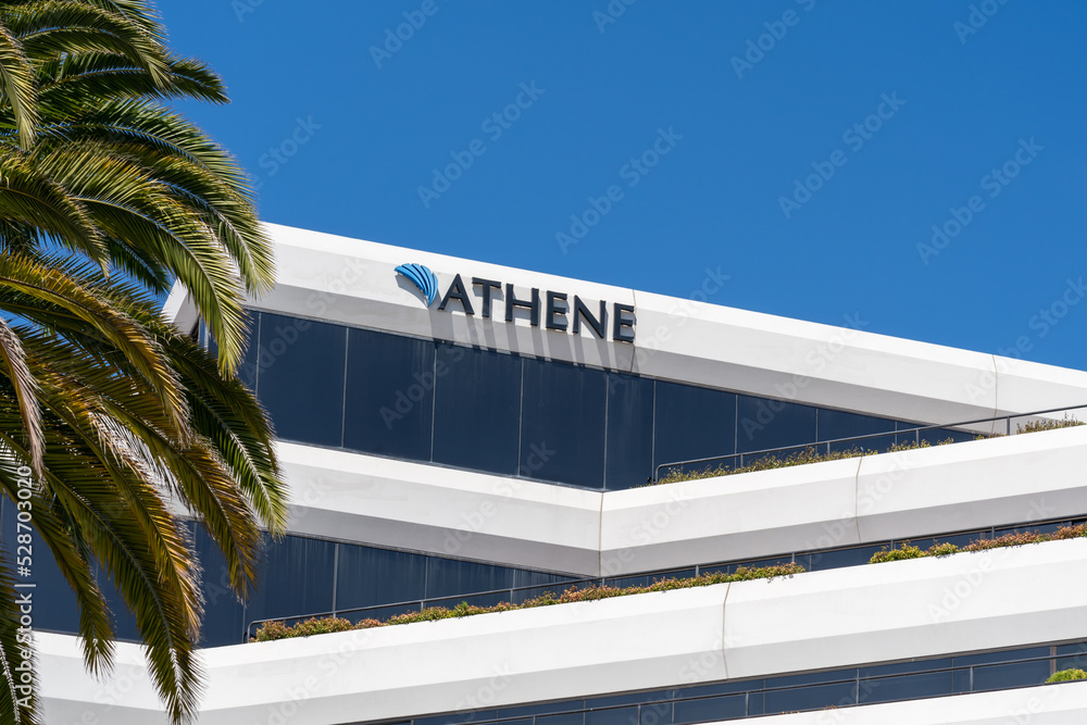 El Segundo, California, USA - July 5, 2022: Athene Asset Management ...
