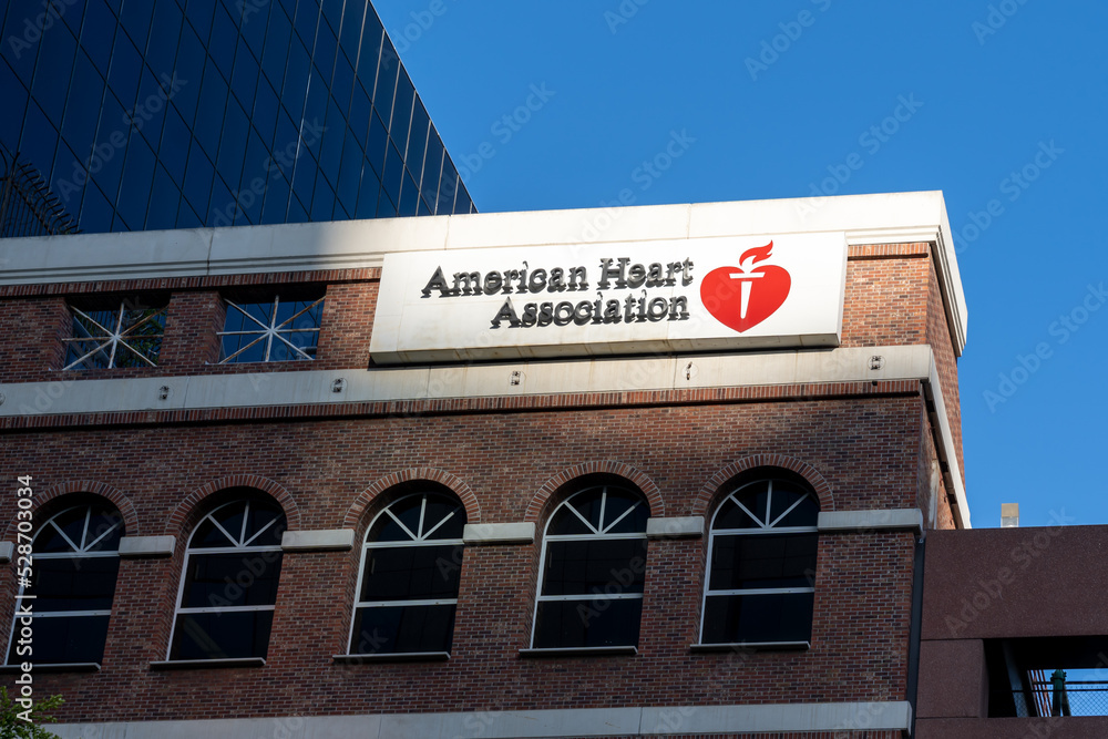 Los Angeles, CA, USA - July 5, 2022: American Heart Association office ...