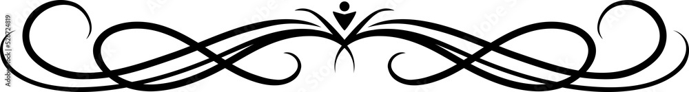 Paragraph breaker, vector divider or separator Stock Illustration ...