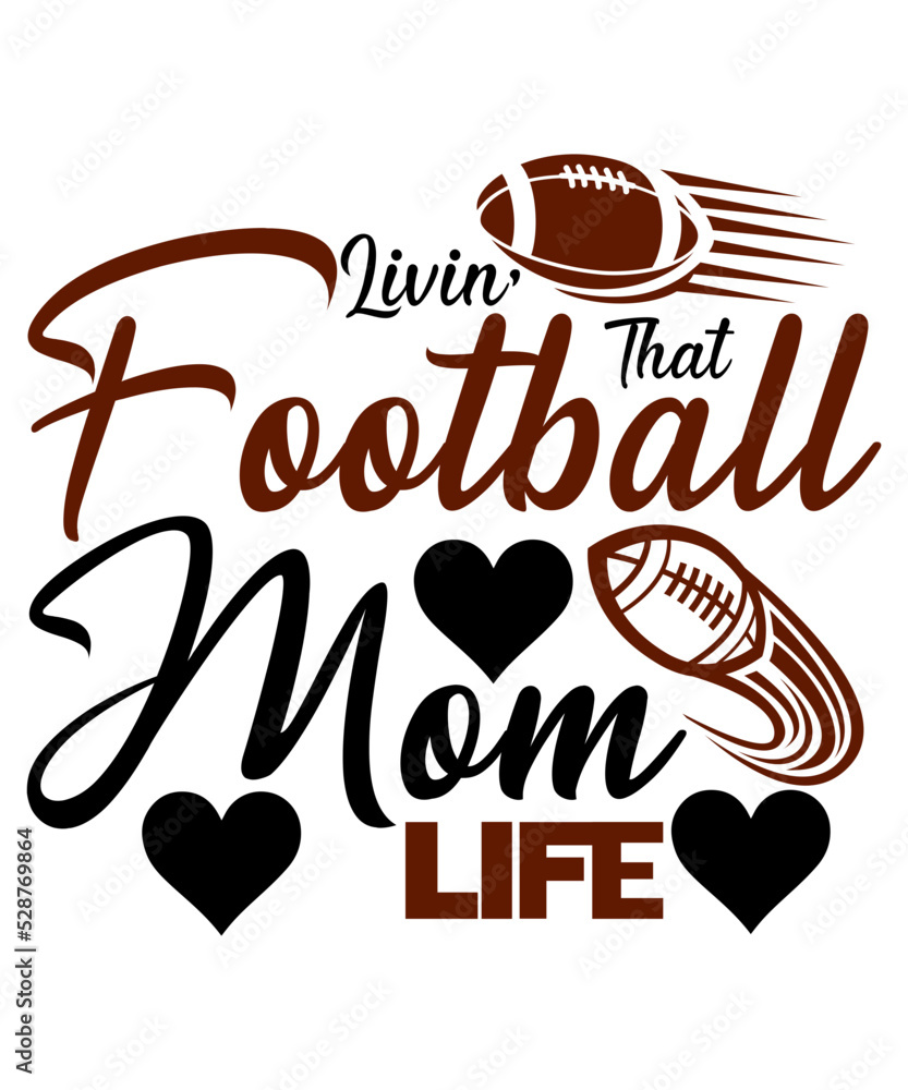 Football SVG Bundle, Football Mom Dad Svg, Football Name Svg, Varsity ...